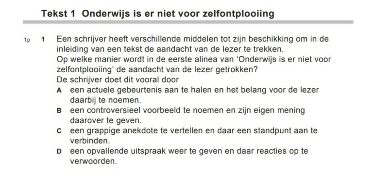 Havo-examens(3F) oefenen – Taaltools